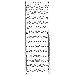 Sorbus Wine Rack Free Standing Floor Stand - Racks Hold 75 Bottles of Your Favorite Wine - Large Capacity Elegant Wine Storage for Any Bar, Wine Cellar, Kitchen, Dining Room, etc (75 Bottles)