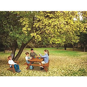 Maxim Child’s Adirondack Chair. Kids Outdoor Wood Patio Furniture for Backyard, Lawn & Deck