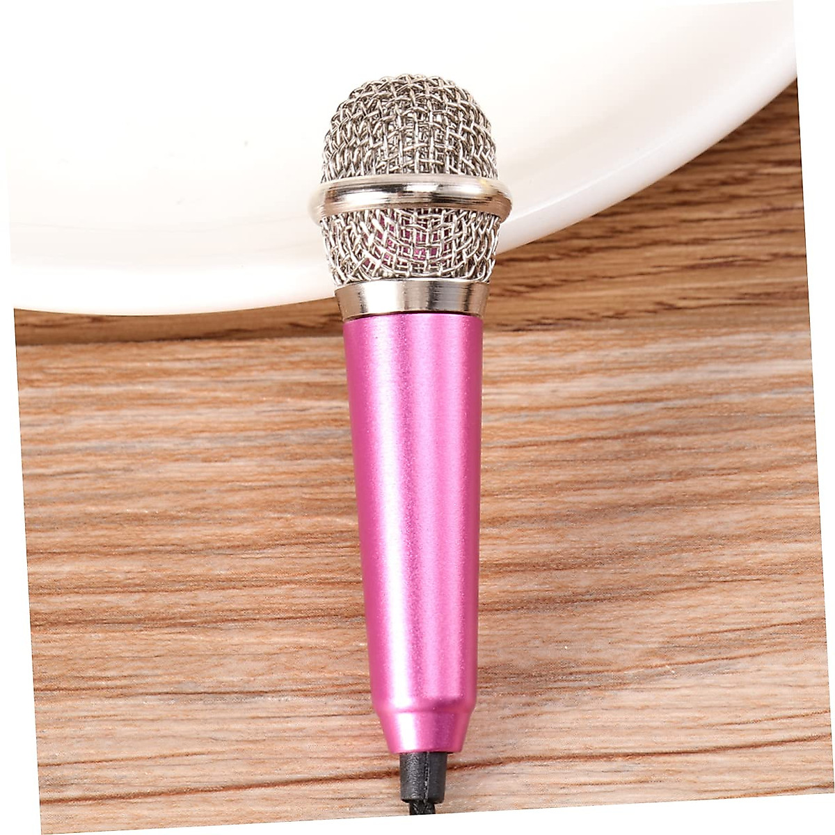 VICASKY Lightweight Mini k Song Artifact Portable Micphone for Phone Pc Headset Random Color