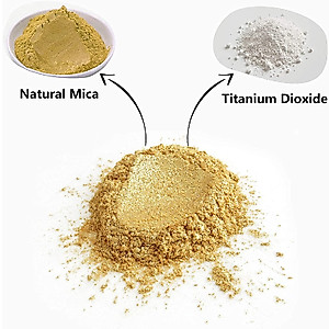 Mica Powder, 30 Color Resin Pigment, Natural Cosmetic Grade Shimmer Mica Powder for Epoxy Resin/Bath Bombs/Candle/Soap/Lip Gloss/Slime. Candle Dye,Soap Making Dye,Resin dye.