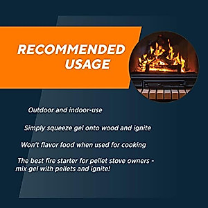 One Match Gel Fire Starter, 8 fl. oz.