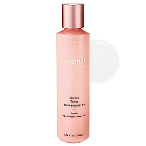 ETUDE House Moistfull Collagen Intense Facial Toner 200ml | Intense Hydrating Super Collagen Skin Care Toner | Korean Facial Moisturizing Toner with Low-Molecular Peptides Included for All Skin Type