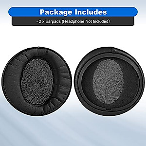 XB950BT Ear Pads Replacement MDR-XB950B1 Parts Earpads Headphones Cover Cushion Compatible with MDR-XB950BT/XB950B1/XB950N1 Wireless Headphones.(Black)