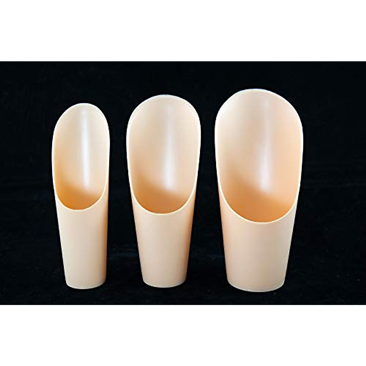 Calibonsai Set of 3 Japanese Plastic Bonsai Soil Scoop - Garden Plants Potting and Mixing Tool