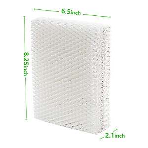Ximoon HDC12 Humidifier Wick Filters | HDC-12 Replacement Essick Aircare HD13030 HD1303 HD14060 HD1406 HD13050 HD1305 HD1407 HD1409,Emerson Humidifier Filters 14911 32-14911 ES12-4 Pack