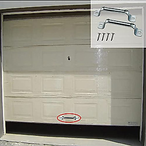 Abeicy Garage Door Lift Handle, 2 Pack Heavy Duty Door Pull Handle for Most Bottom Lift Handle Replacement, Gate Handles for Sliding Barn Door Garage Shed