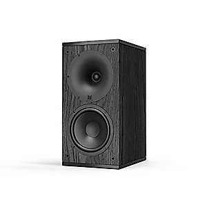 Monolith Encore B6 Bookshelf Speaker (Each) 6.5 Inch Powerful Woofer, 25mm Silk Dome Tweeter, Immersive Room Filling Sound, MDF Cabinet with Internal Bracing, Black