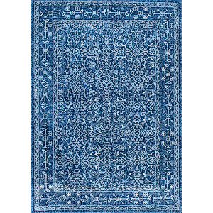 nuLOOM Vintage Waddell Area Rug, 5x7, Dark Blue