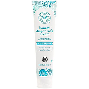 Honest Diaper Rash Cream, 2.5 Ounce