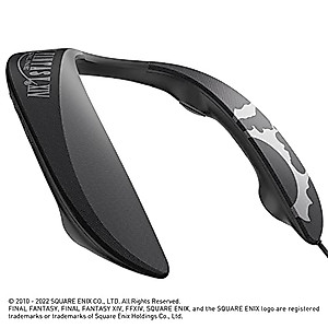 Panasonic SoundSlayer Final Fantasy XIV Online Edition Wearable Gaming Speaker, Lightweight Wired Neck Speaker with Built-in Microphone and Dimensional Sound - SC-GN01PPFF (Black)