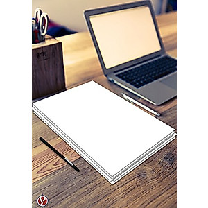 White Card Stock Paper | 11 x 17 Inches | Tabloid or Ledger | 100 Sheets Per Pack | 100lb Cover Smooth (270gsm)
