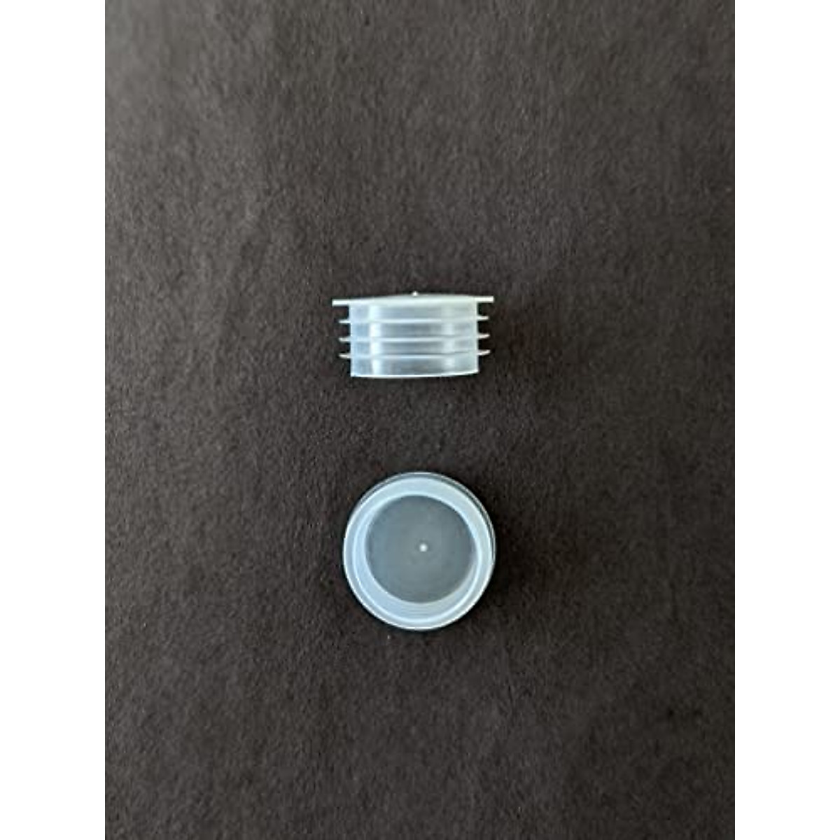 Plastic Stopper Replacement Plug for Salt and Pepper Shakers, Flower Pots, Bottles, Pipes etc 3/4'' (Small top, 2 pcs), White