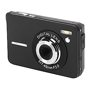 2.7 Inch 4K 56MP Small Digital Camera, Anti Shaking 20X Zoom Digital Camera with Fill Light, Equipped with Rechargeable Lithium Ion Battery and USB Data Cable for Travel, Wedding