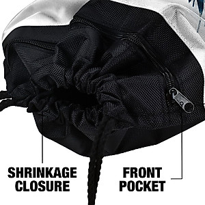 LOGOVISION Harry Potter Ravenclaw Watercolor Crest Drawstring Backpack Sports Bag Sackpack 17" x 13", Perfect for Gym, Yoga or Practice