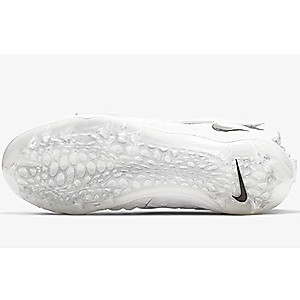 Nike mens Force Savage Elite 2 Td Football Cleats, White | Black, 10
