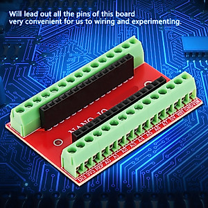 5pcs Nano IO Shield Expansion Board Compact Terminal Adapter Industrial Accessories