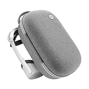Aubika for Meta/Oculus Quest 2 Case, Hard Carrying Travel Case Custom Inlay Storage, Stash Headset and VR Accessories(Grey)