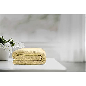 Avalon Towels Large Bath Towels, 30x60 Inches Bath Sheets Towels for Adults Beach Towels Oversized, 4 Pcs Extra Large Bath Towels, Light Weight & Absorbent Quick Dry Towel Oversized Beige Bath Towels