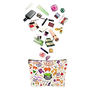 Eins Witch Sisters Makeup Bags for Women,Cosmetic Bag Witch Movie Zipper Pouch Travel Bag Portable Makeup Storage Organizer for Friends (nw-pp)