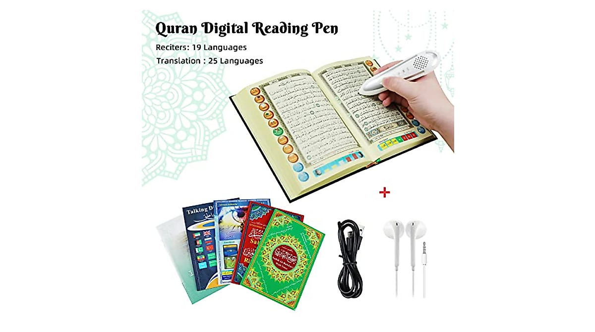 CG Quran Reading Pen - Interactive Quran Learning Device with 8GB