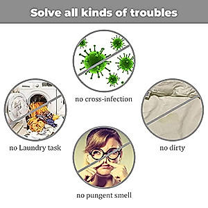 Rngwaper 80PC Disposable massage table Sheets, Breathable Non-woven Fabric Spa Bed Sheets Cover, for Salon,Waxing,Lash,Tattoo, Esthetician Supplies,Flat Fitted Sheet Replacement 31'' × 71'' (white)