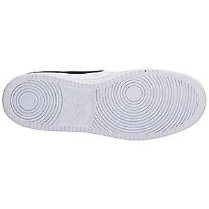 Nike Men's Court Vision Low Sneaker, White/Blackwhite, 12 Regular US