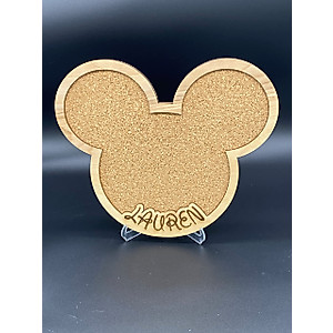 Personalized Pin Holder/Trading Pin Display/Cork Board/Home Decor (12", Minnie)