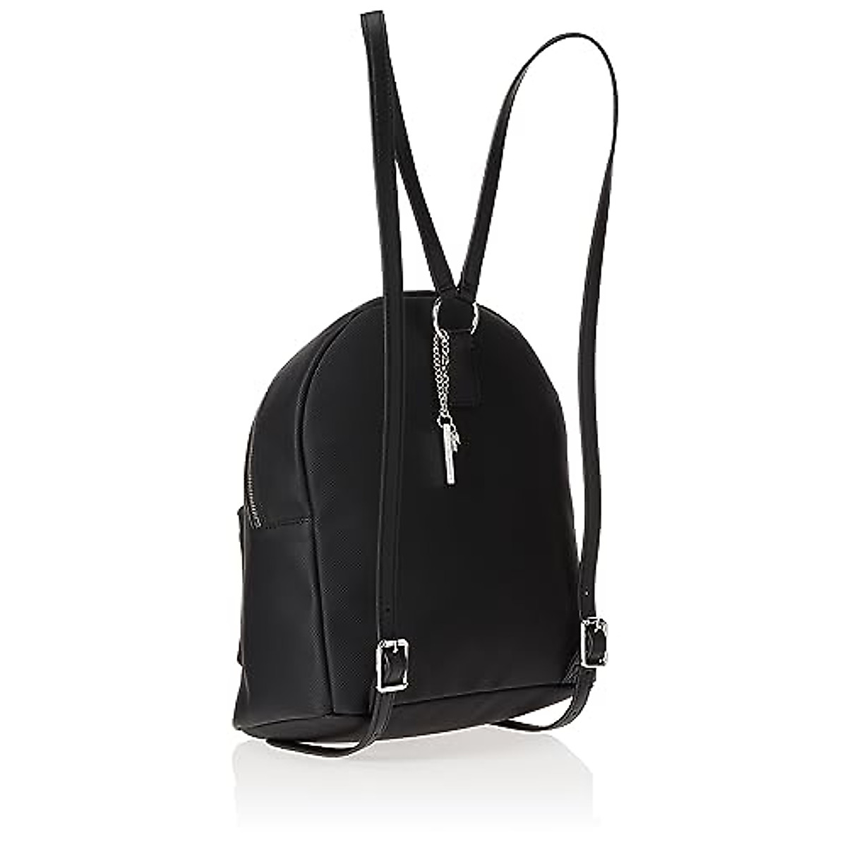 Lacoste Women's Daily Lifestyle Backpack, Black, One Size