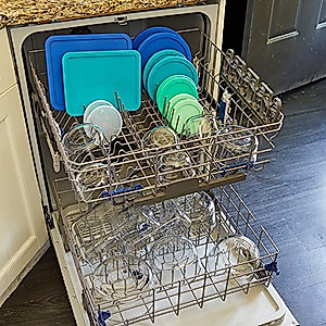 Anchor Hocking Glass Food Storage Containers with SnugFit Lids (20-piece, mixed sizes, glass tempered tough for oven, microwave, fridge, and freezer)