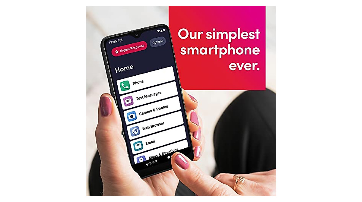 LIVELY Jitterbug Smart3 Smartphone for Seniors - Easy & Reliable