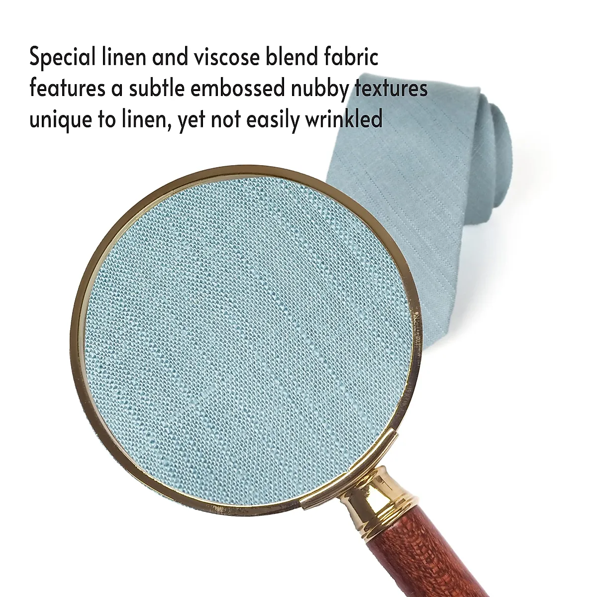 Spring Notion Men's Linen Blend Bow Tie Sage