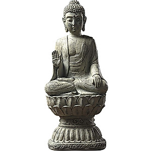 Zen World Buddha Statue, for Zen Decor Spiritual Decor Meditation Decor, Bring You Inner Peace and Love