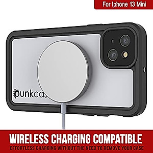 Punkcase for iPhone 13 Mini Waterproof Case [StudStar Series] [Slim Fit] [IP68 Certified] [Shockproof] [Dirtproof] [Snowproof] 360 Full Body Armor Cover for iPhone 13 Mini (5.4") (2021) [White]