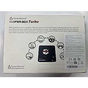 HDML-Cloner Box Turbo, Next-Generation 1080p hdmi Capture Device and Mini Video Capture Box. Schedule capturing with New Hi-Speed Communication Port. 16GB Flash Drive Included.