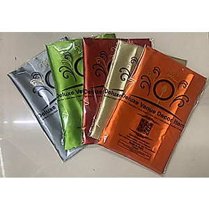 MDS Pack of 5 Yard Charmeuse Bridal Solid Satin Fabric for Wedding Dress Fashion Crafts Costumes Decorations Silky Satin 44”- White