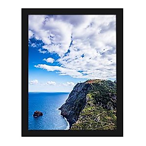 MENNTHUI 11x14 Black Picture Frame, Wall Mounting Horizontally or Vertically, Decoration for Photos, Paintings, Posters, Artwork