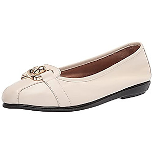 Aerosoles Women's Bristol Ballet Flat, OFF White, 5.5