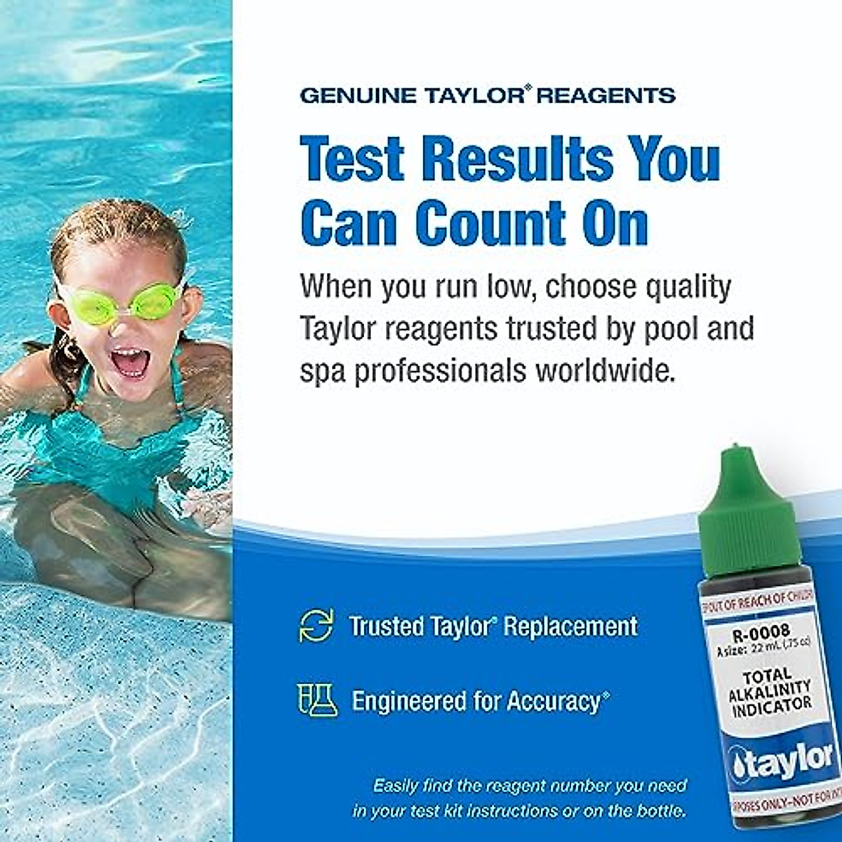 TAYLOR TECHNOLOGIES INC R-0008-A TOTAL ALKALINITY IND 3/4 OZ