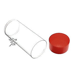 OnFireGuy Red Capsule Storage Tube for Air-Tite I Coin Capsules, 5 Pack