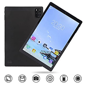 soobu 10in Tablet, Dual Speakers for Android10 100‑240V Tablet PC 8 Core CPU for Elderly (US Plug)