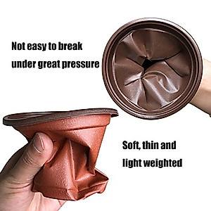 Plastic Nursery Plant Pot 100 Pack Flower Seedling Starter Pots for Little Garden Pots to Repot Succulents and Small Plants (100Pack)