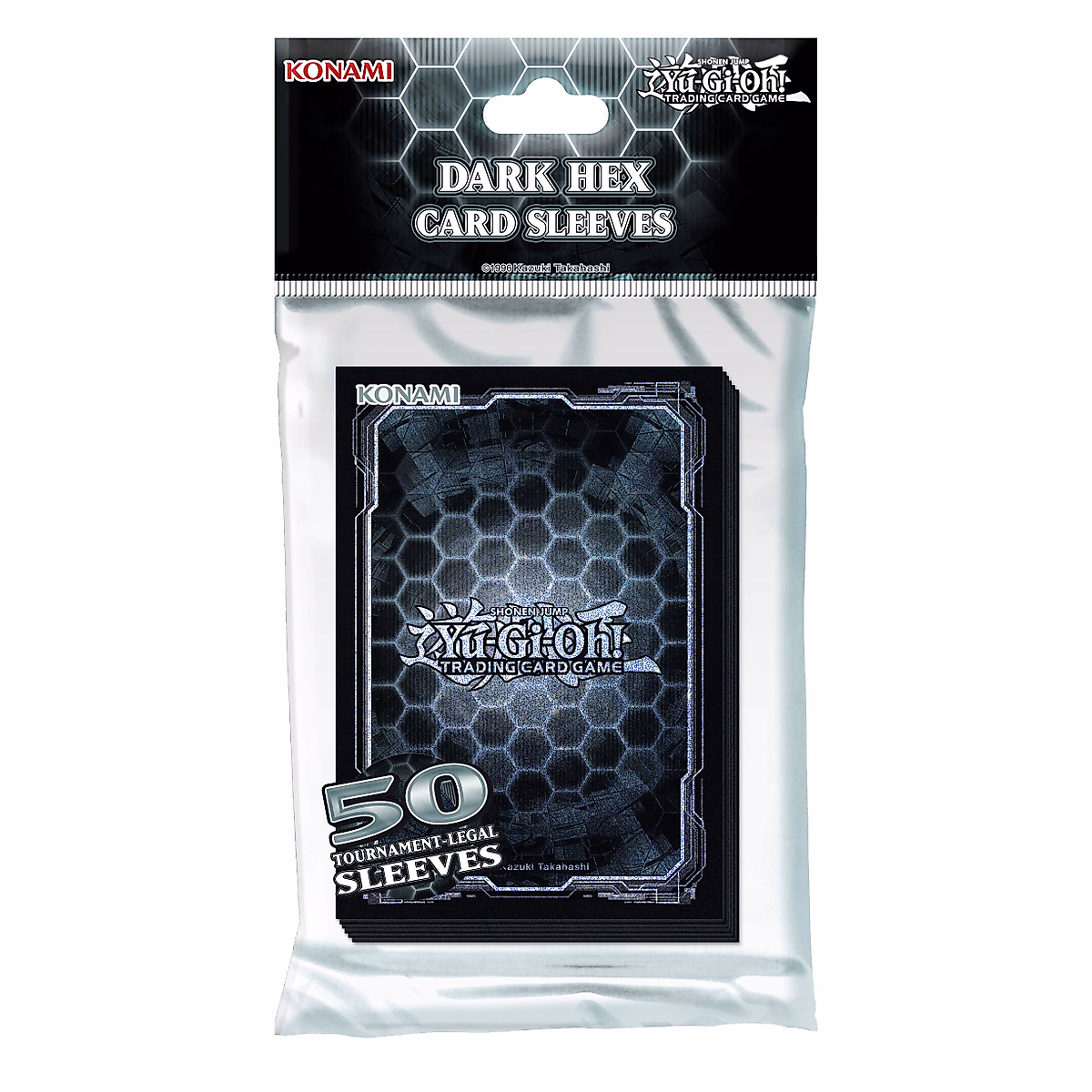 Yu-Gi-Oh! - Dark Hex Card Sleeves (50 Pack)