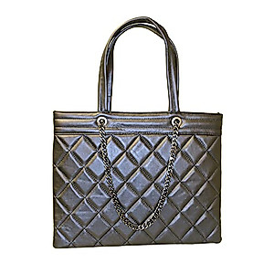 Pierre Cardin Large Black Structured Square Shoulder Bag for womens