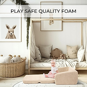 ZICOTO Sturdy Toddler Chair and Couch - The Perfect Kids Sofa for Girls and Boys - Ideal Fold Out Sofa Chairs to Give Your Kids a Safe and Fun Place to Sit