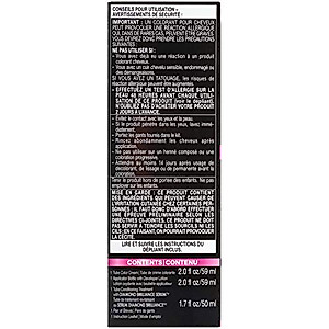 Schwarzkopf Ultime Permanent Hair Color Cream, 6.47 Fiery Red, 5.7 Fl Oz