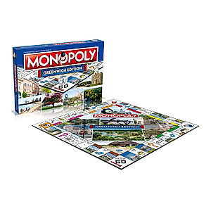 Monopoly Board Game Massachusetts Edition: 2-6 Players Family Board Games for Kids and Adults, Board Games for Kids 8 and up, for Kids and Adults, Ideal for Game Night