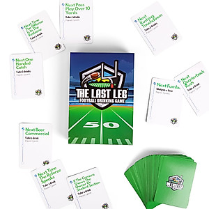 Beer Pressure The Last Leg - Live Football Drinking Game. Perfect for Game Days, Tailgates, Parties, and Pre Games.