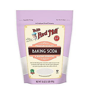 Bob's Red Mill Baking Soda, 16 Ounce (Pack of 4)