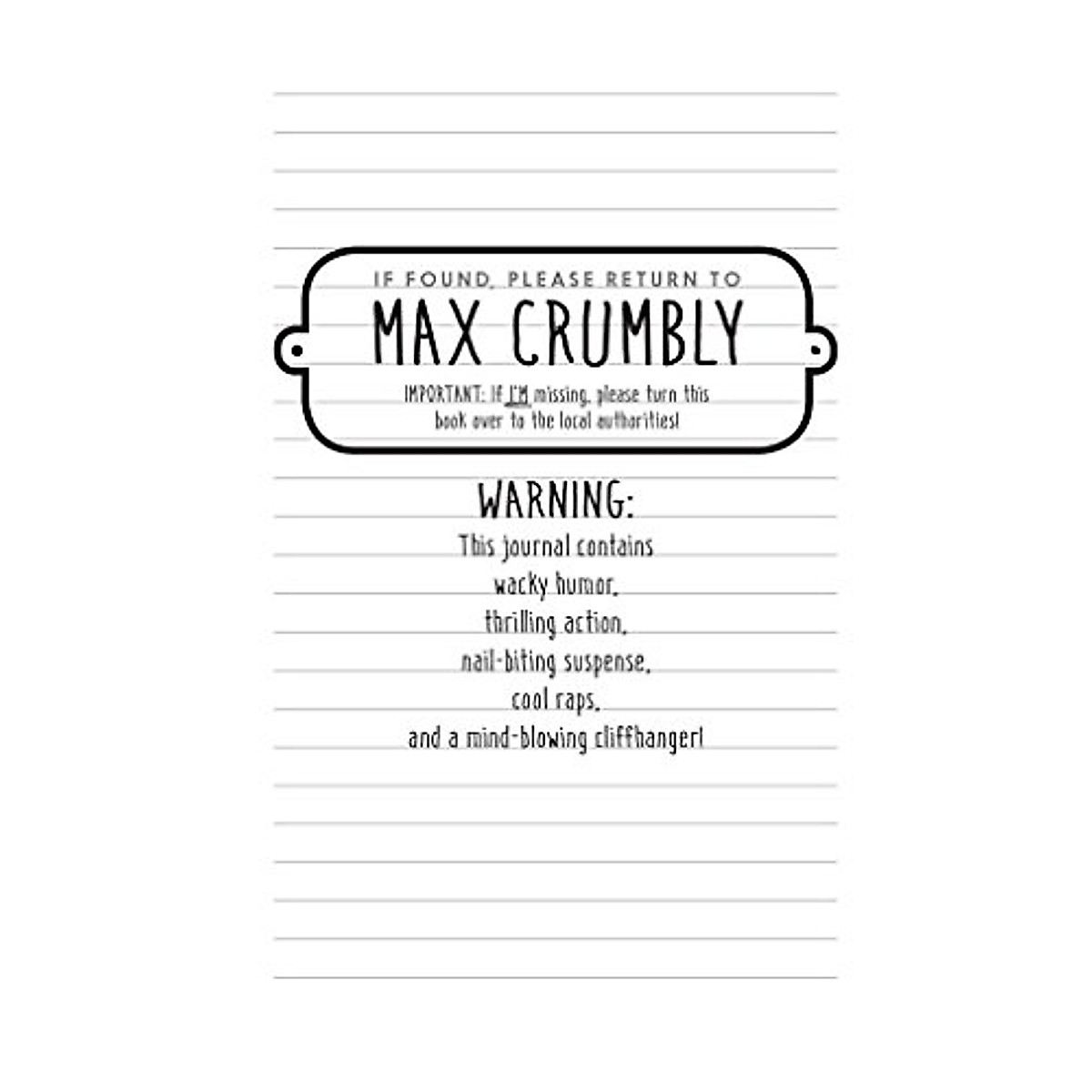 The Misadventures of Max Crumbly 1: Locker Hero (1)