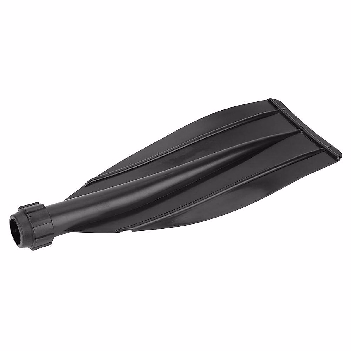 Vbestlife 1 Pair Lightweight Kayak Canoe Boat Paddle Blade Leaf Oar Replacement Accessories with Screw Black